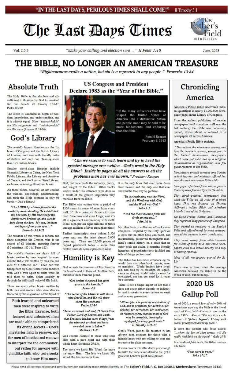 Publications – The Last Days Times